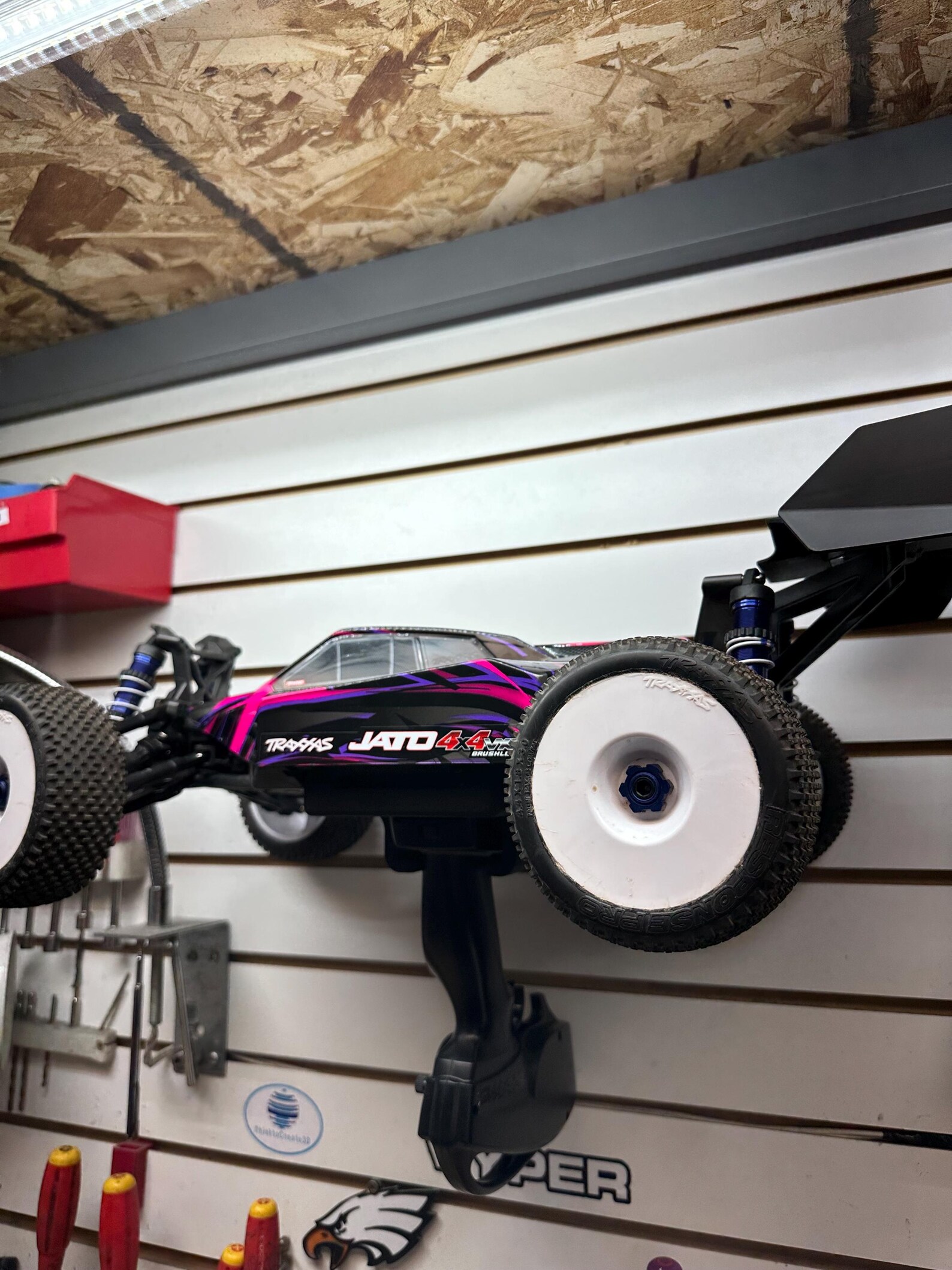 Wall Mount for the Traxxas Jato 4x4 VXL 1/10 Buggy and Transmitter - Etsy