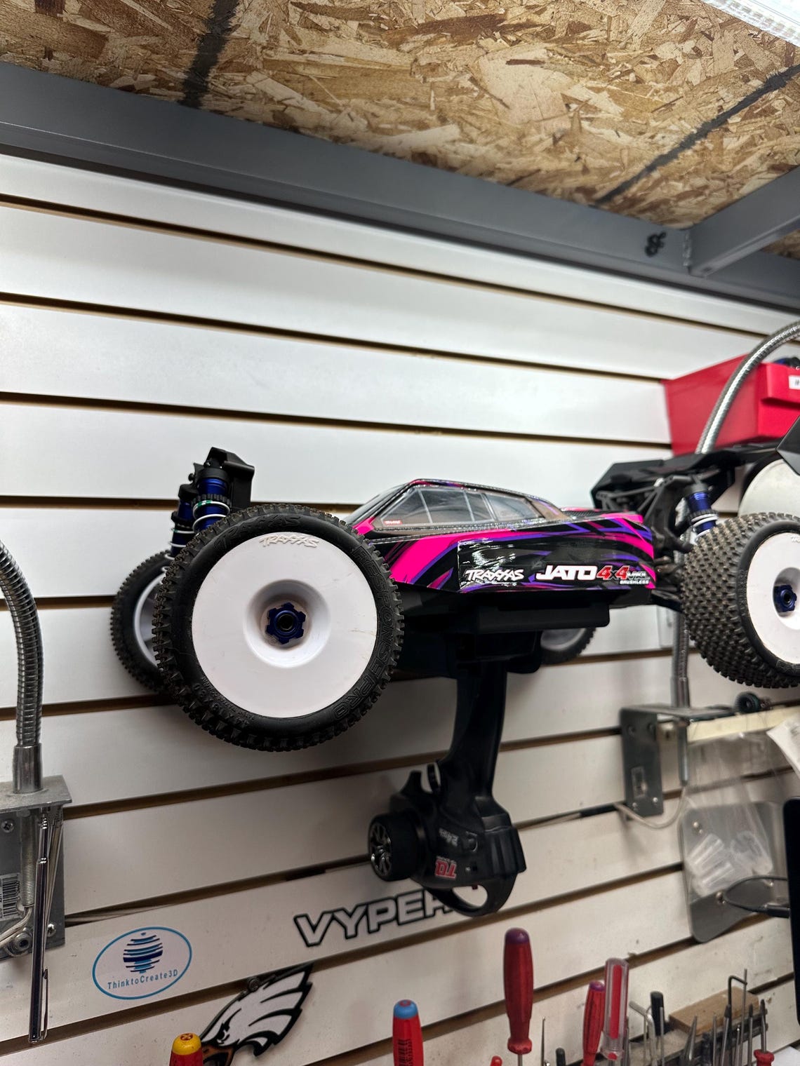 Wall Mount for the Traxxas Jato 4x4 VXL 1/10 Buggy and Transmitter - Etsy