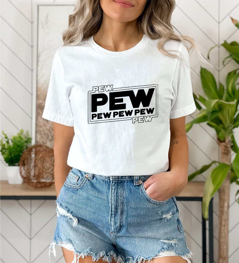 Pew Pew Pew SVG Star Wars SVG, Force With You SVG, Star Wars Svg, Star ...