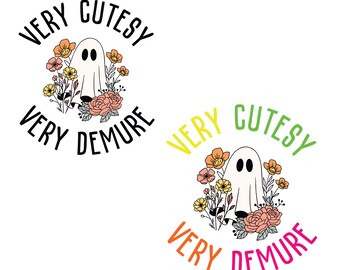 Not Too Spooky Very Demure PNG, Funny Gen Z Trendy PNG, Very Spooky ...