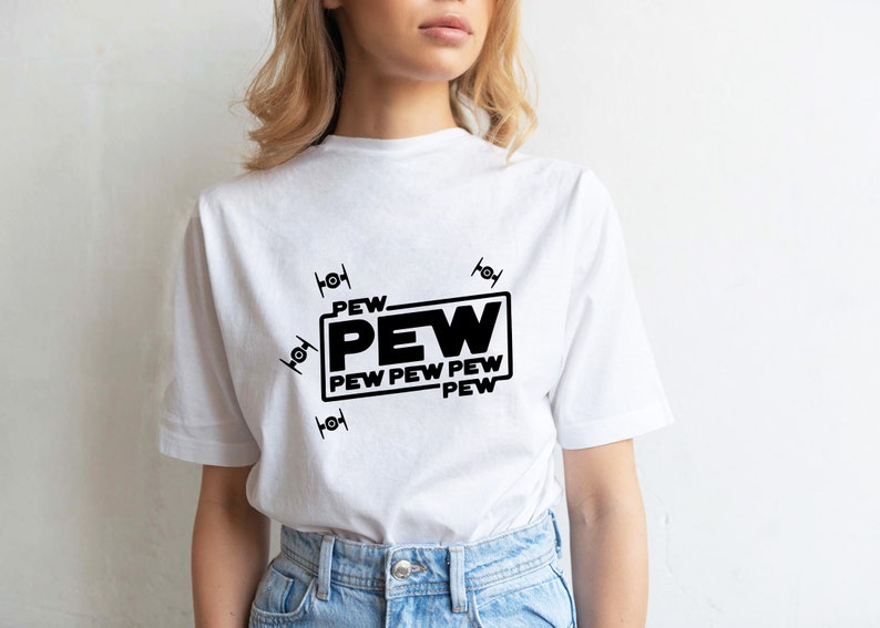 Pew Pew Pew SVG Star Wars SVG, Force With You SVG, Star Wars Svg, Star ...