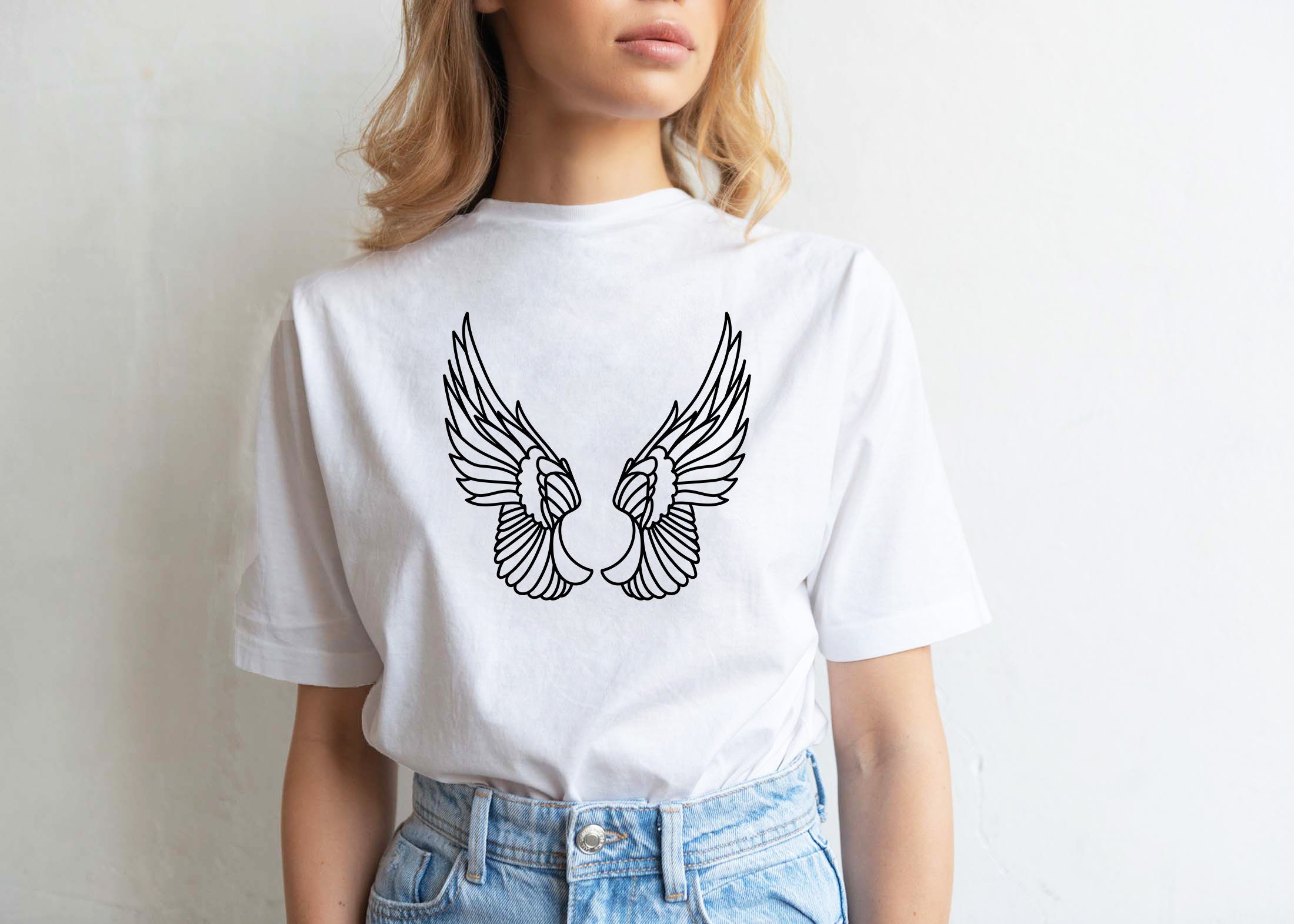 Angel Wings Svg, Angel Svg, Wings Svg, Wing Shape,angel Wings Clipart ...