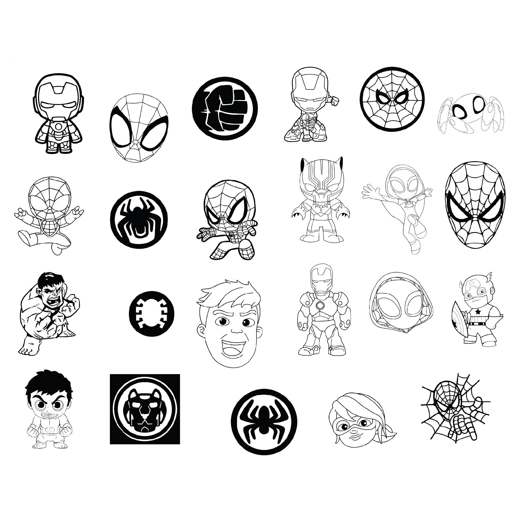Spidey and His Amazing Friends SVG Bundle, Spidey Birthday, Spidey ...
