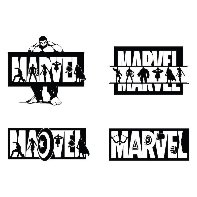 Marvels Svg, Marvel Avengers Svg, Marvels Svg for Cricut, Marvels Png ...