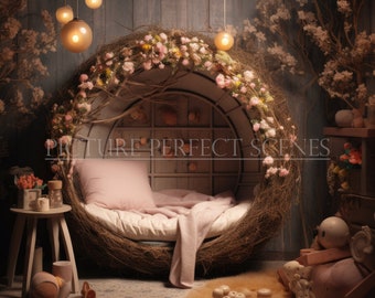 Newborn Digital Backdrop White, Baby Digital Background, Newborn ...