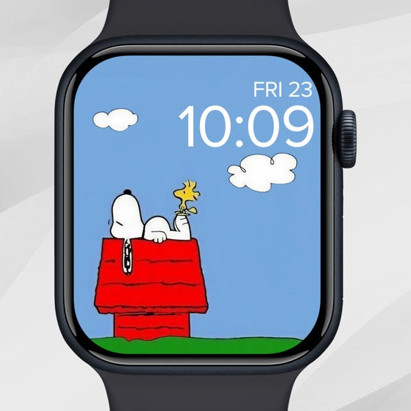 Cartoon Apple Watch - Etsy UK
