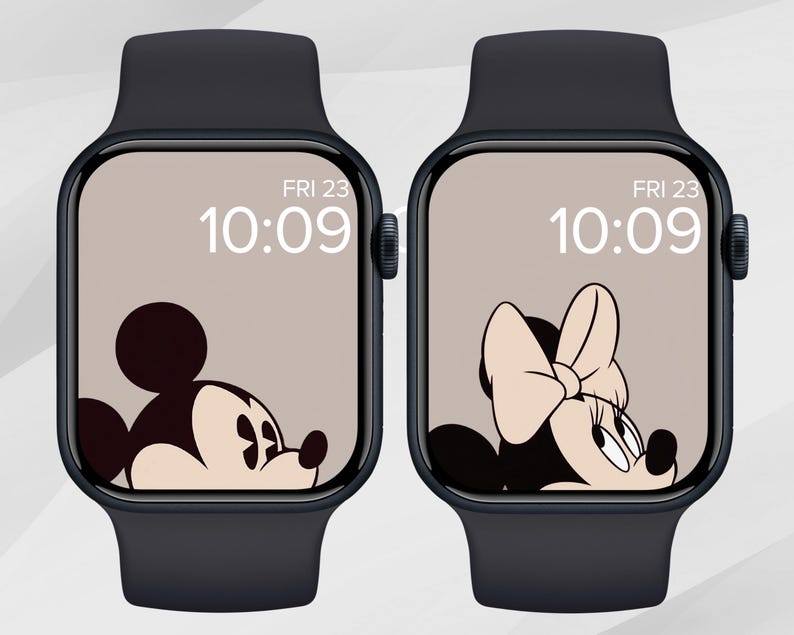 Mickey Mouse Apple Watch Wallpaper, Minnie Mouse Apple Watch Face ...
