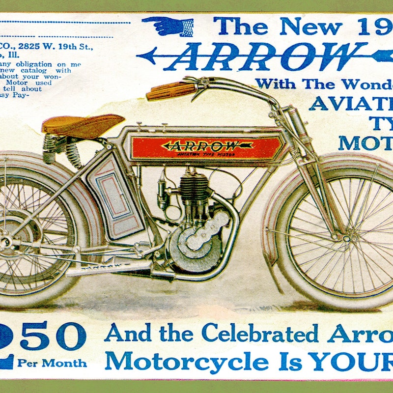Motorcycle Poster - Etsy