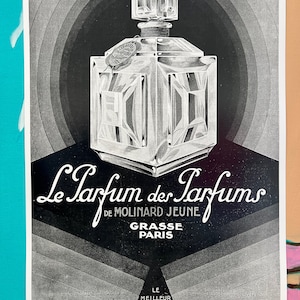 Molinard Perfume French Art Deco Print - Etsy