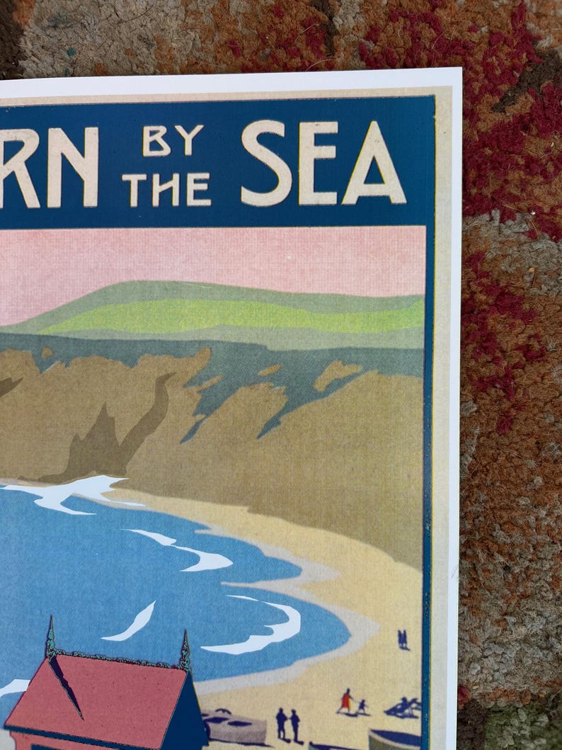 Saltburn by the Sea Print - Etsy