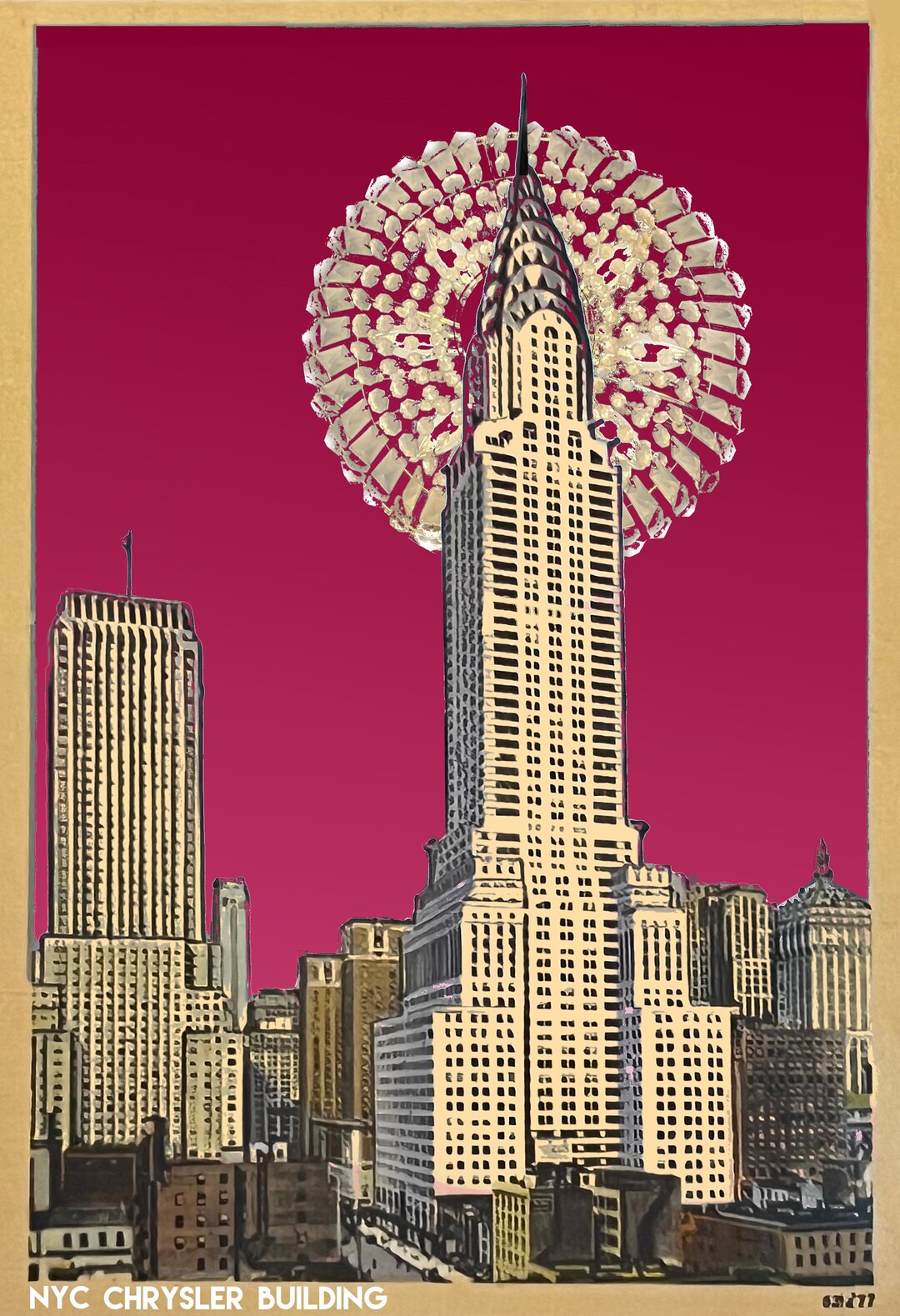 Chrysler Building Print - Etsy