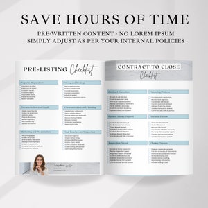 Realtor Checklist Bundle, Change of Address Checklist,real Estate Template, Buyers Checklist ...