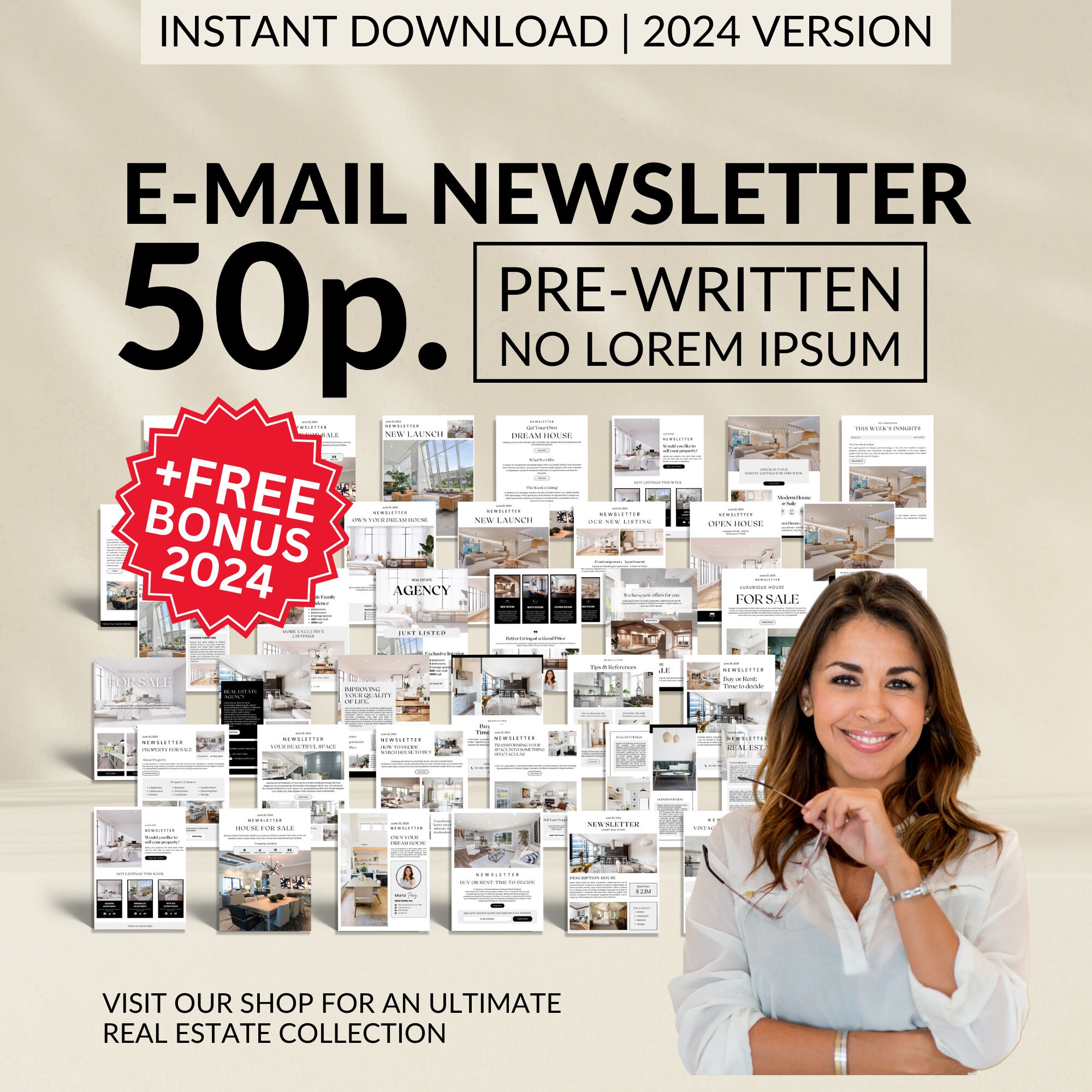 Ultimate Real Estate Email Marketing Templates, Realtor Marketing ...