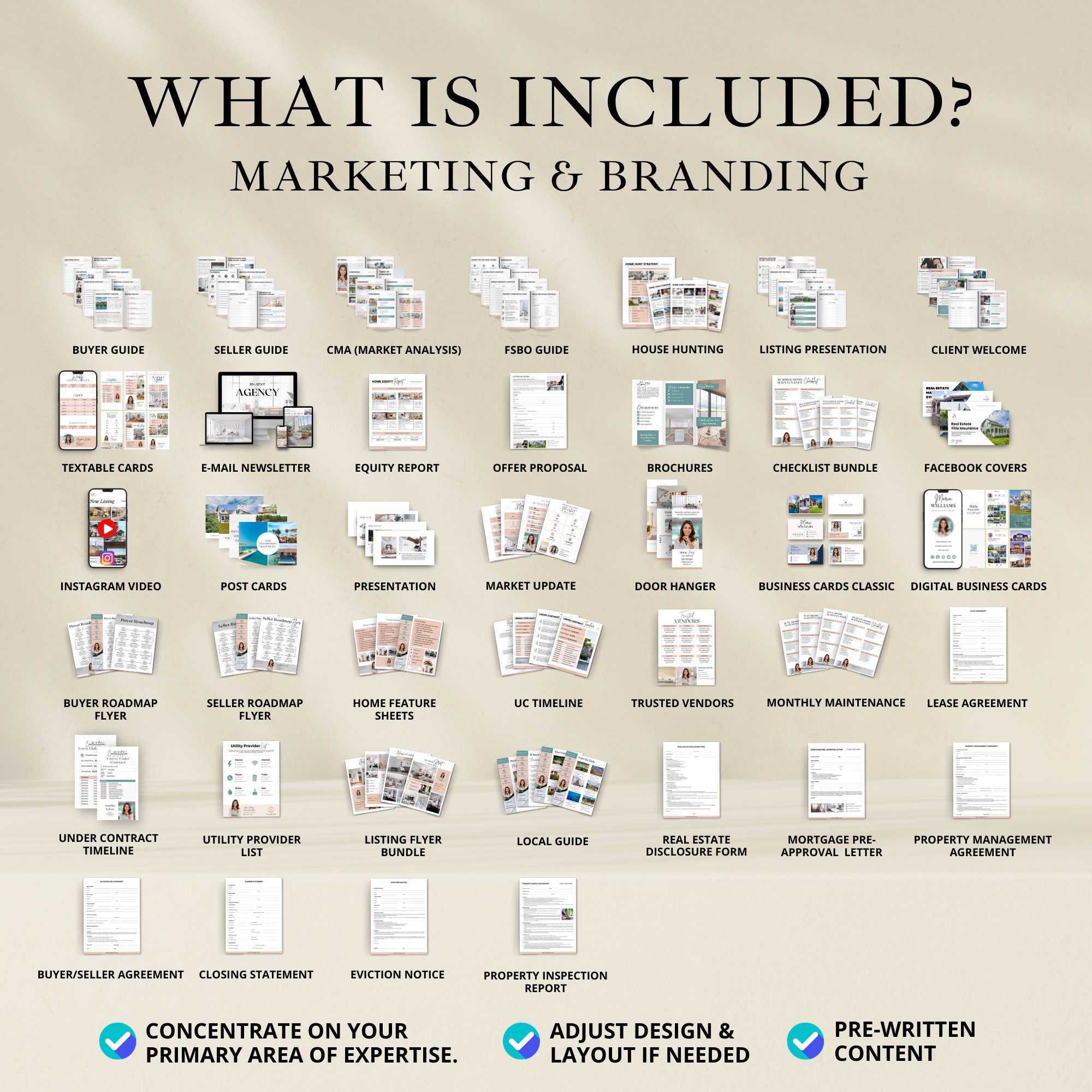 2024 MEGA BUNDLE: Realtor Marketing Toolkit, Real Estate, Textable ...