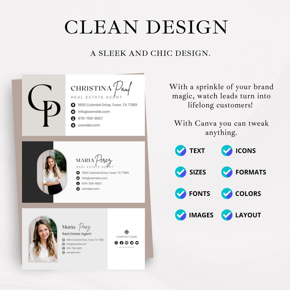 MEGA EMAIL SIGNATURE Bundle, Email Signature Templates, Canva Signature ...