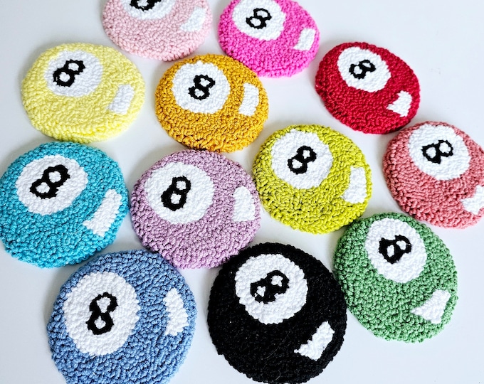Magic 8 Ball Handmade Car Coasters, Set of 2 - Etsy Canada