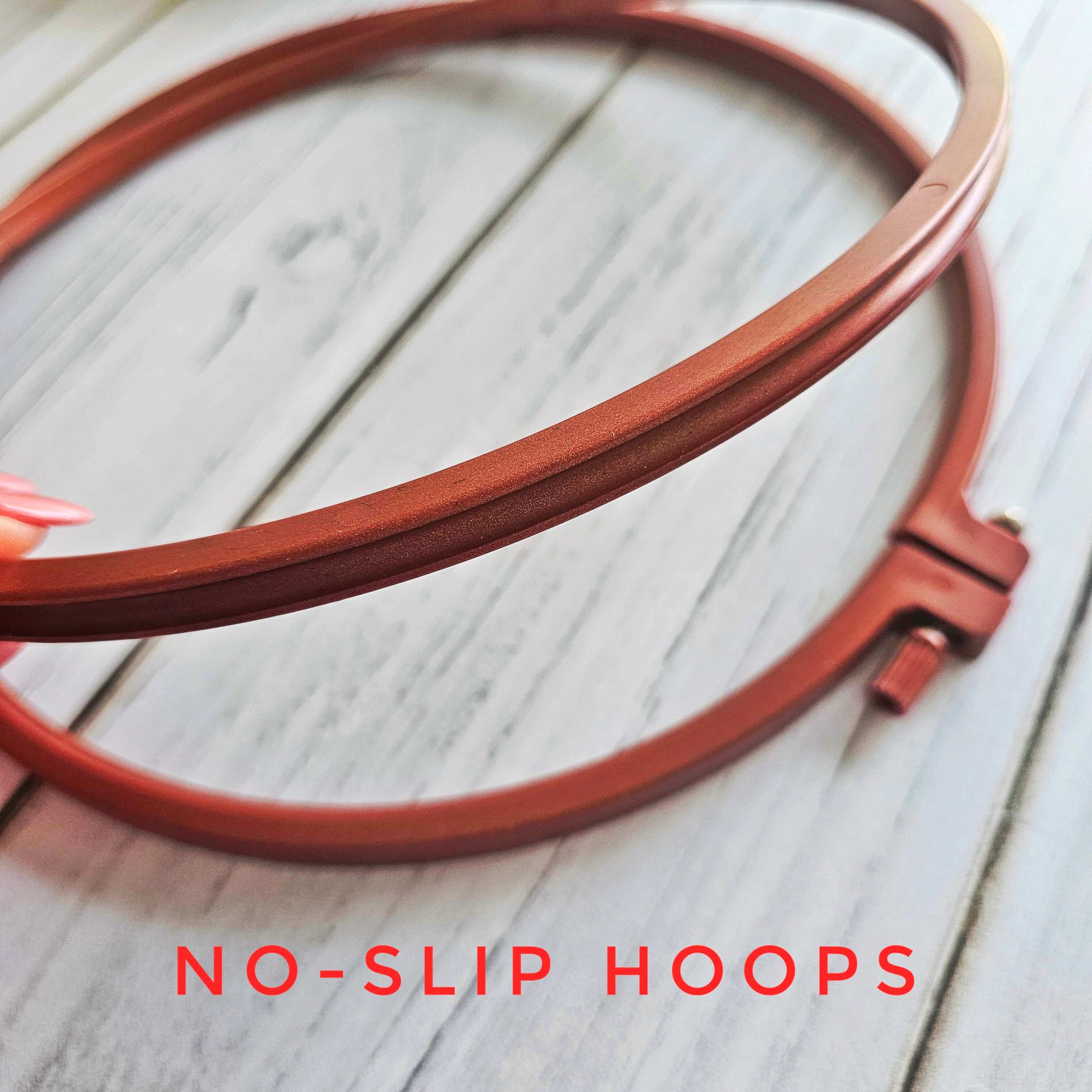 Punch Needle Hoops With Stand, Hoops 7" and 9", Stand for Hoop, Punch ...