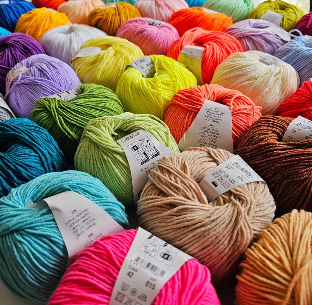 Punch Needle Cotton Yarns, 4ply Cotton Yarns, Punch Needle Threads ...