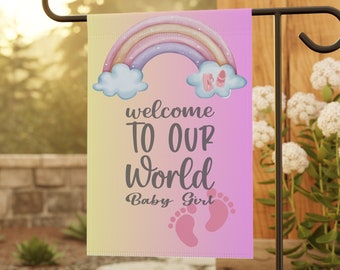 Welcome Baby Boy Garden & House Banner, Welcome Little Man - Etsy