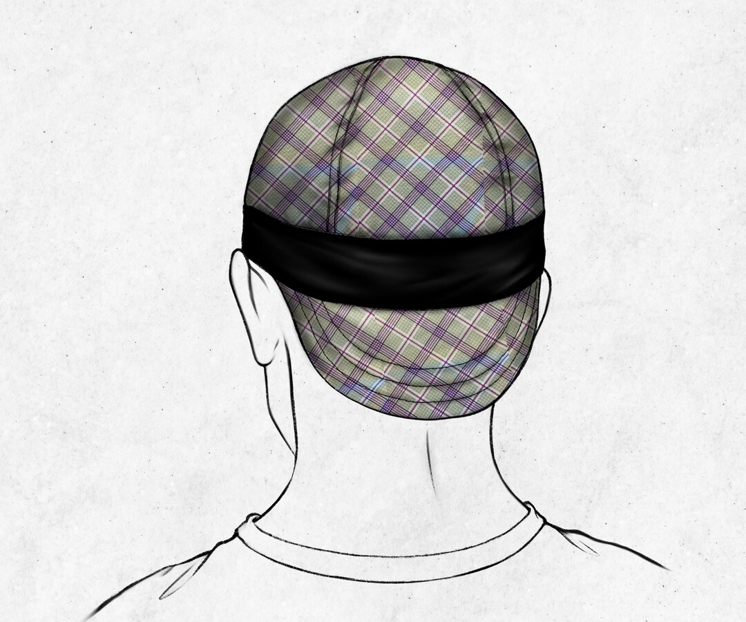 Checkered Weld Cap, 100% Cotton Weld Caps, Weld Hat, Welders Cap ...