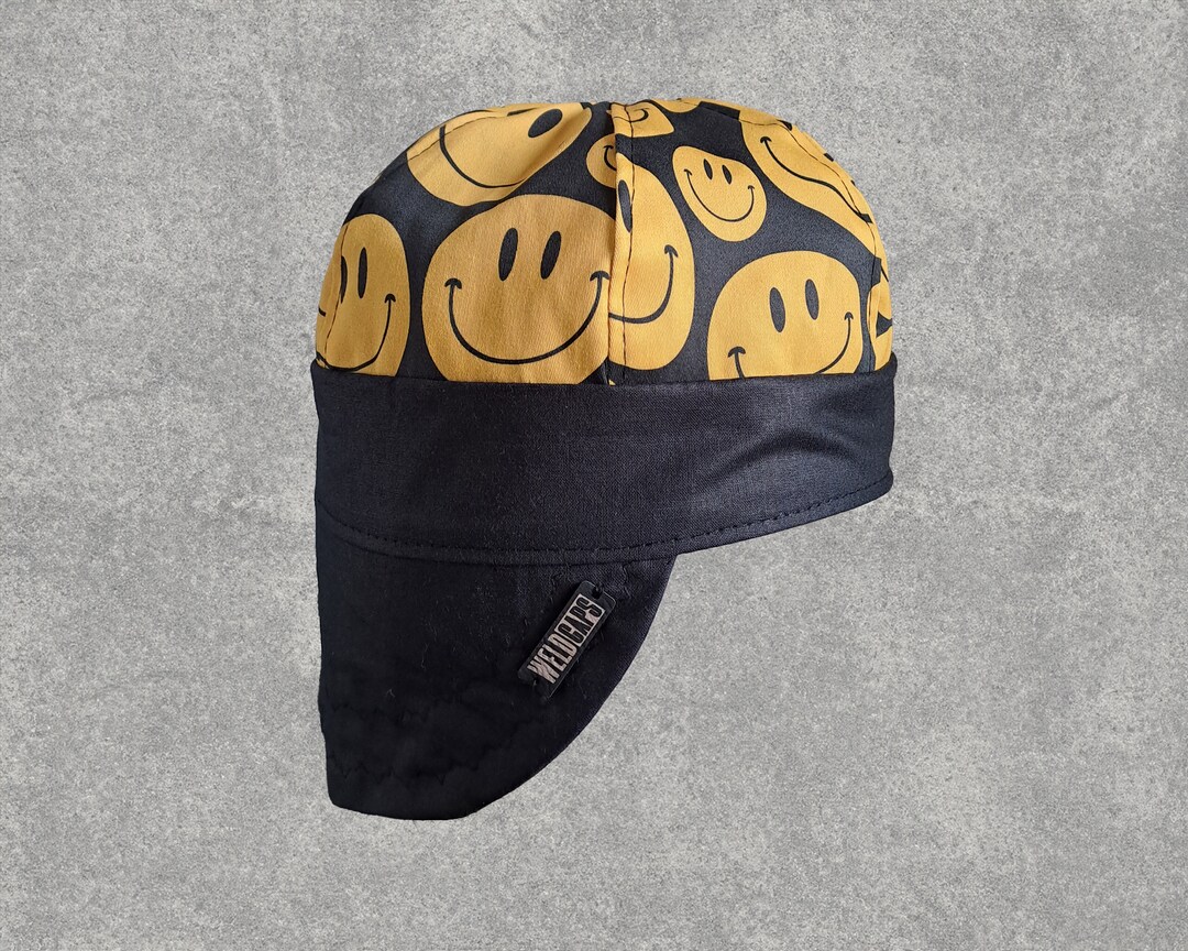 PSYCHO Weld Cap, 100% Cotton Weld Caps, Weld Hat, Welders Cap, Welder ...