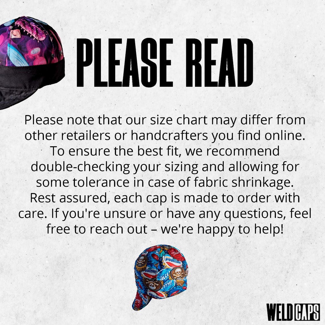 Weld Cap, 100% Cotton Weld Caps, Weld Hat, Welders Cap, Welder Caps ...
