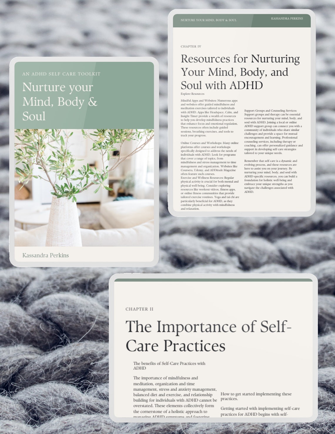 ADHD- Self Care Toolkit: Nurturing Your Mind, Body & Soul - Etsy