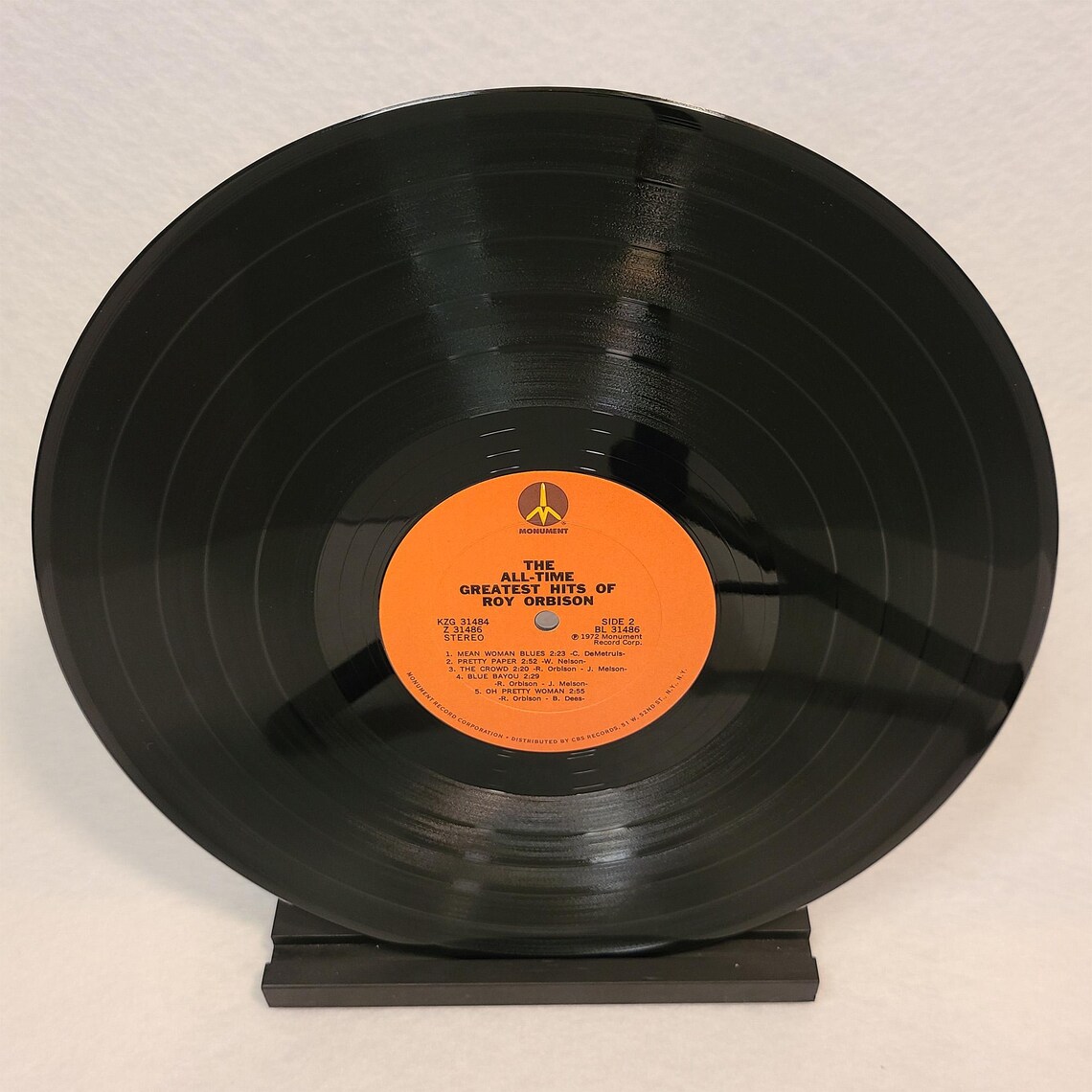 Original 1972 Promo, Roy Orbison - the All-time Greatest Hits of ...