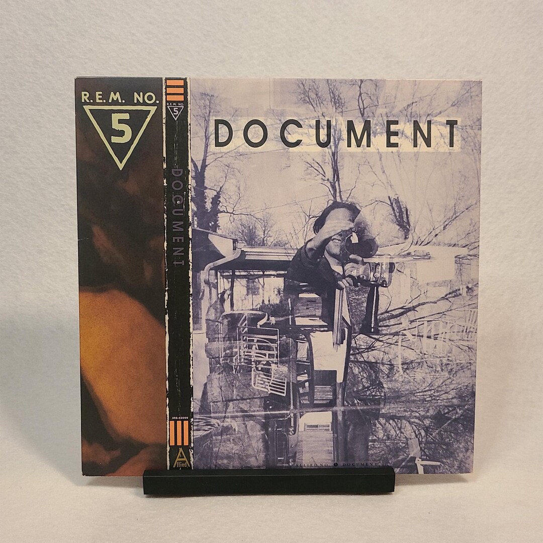 Original 1987 Release, R.E.M. - Document | I.R.S. Records, IRS-42059 - Etsy