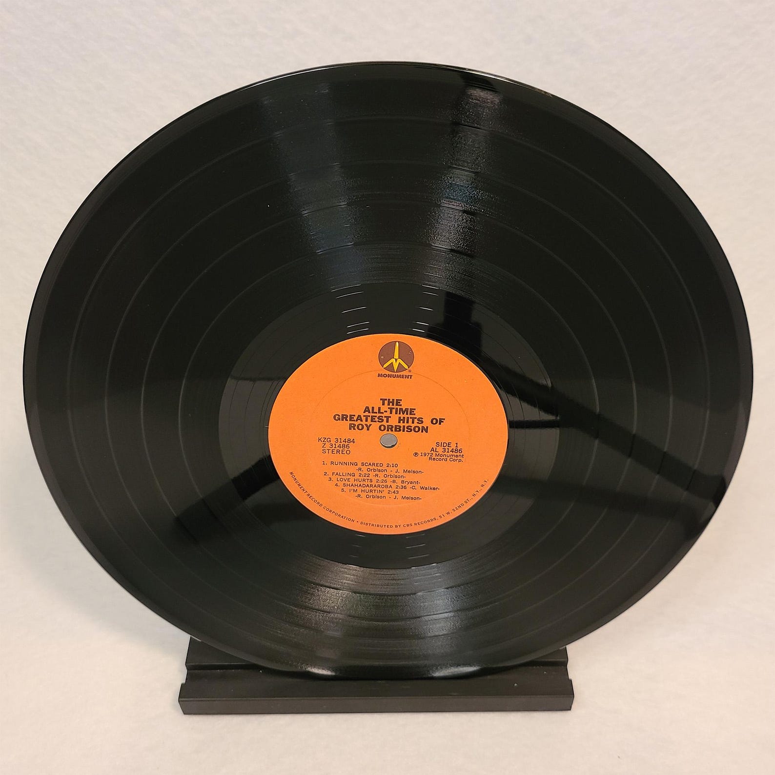 Original 1972 Promo, Roy Orbison - the All-time Greatest Hits of ...