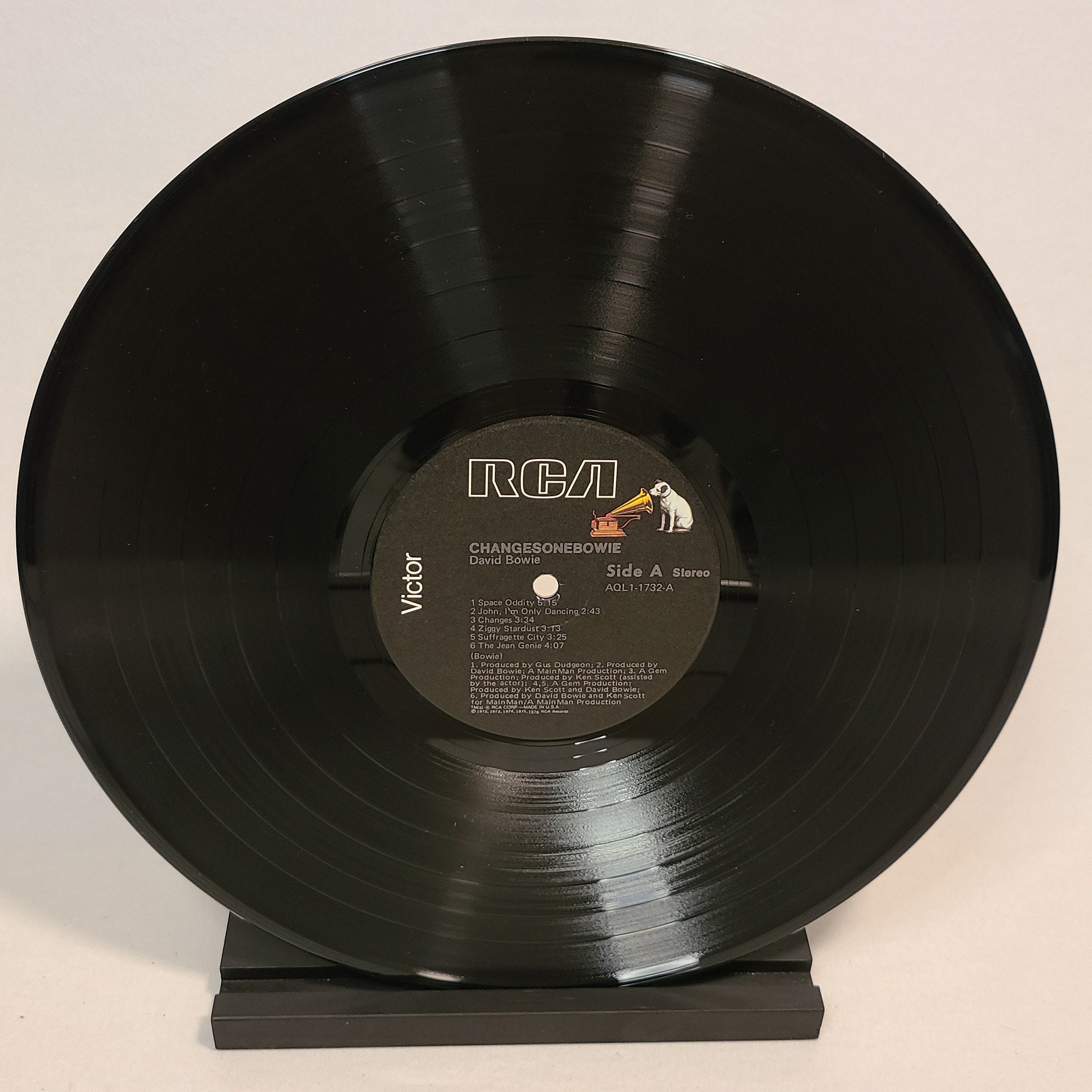 Vintage 1984, David Bowie - Changes One | RCA Victor Records, AQL1-1732 ...