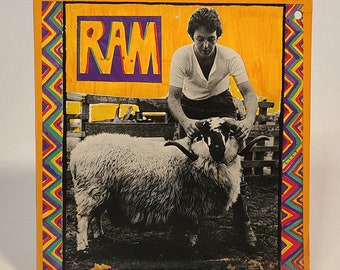 Original '71 PAUL & Linda MCCARTNEY Ram Apple Records Vintage U.S ...