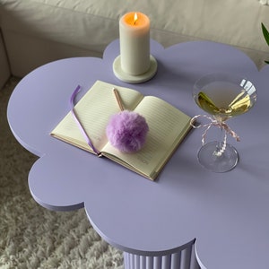 Coffee Table | Funky Table | Fluted Legs Table | Cloud-shaped Table ...