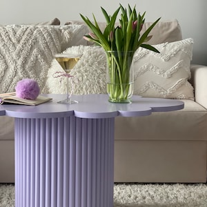 Coffee Table | Funky Table | Fluted Legs Table | Cloud-shaped Table ...