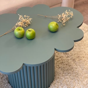 Coffee Table | Cloud-shaped Coffee Table | Handmade Table | Funky Table ...