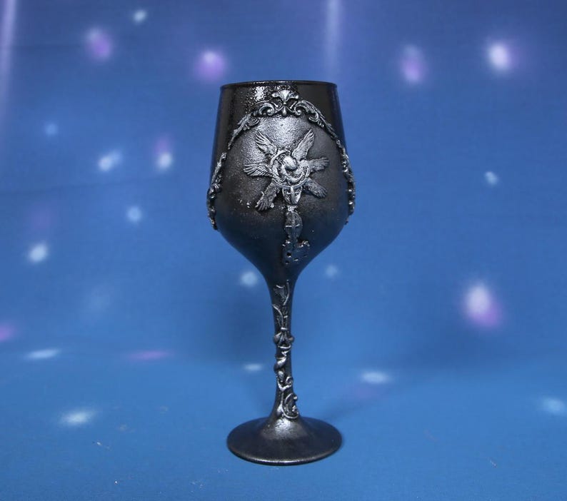 Resident Evil Village Handmade Decoration Decorated Wine Glass Keepsake ...
