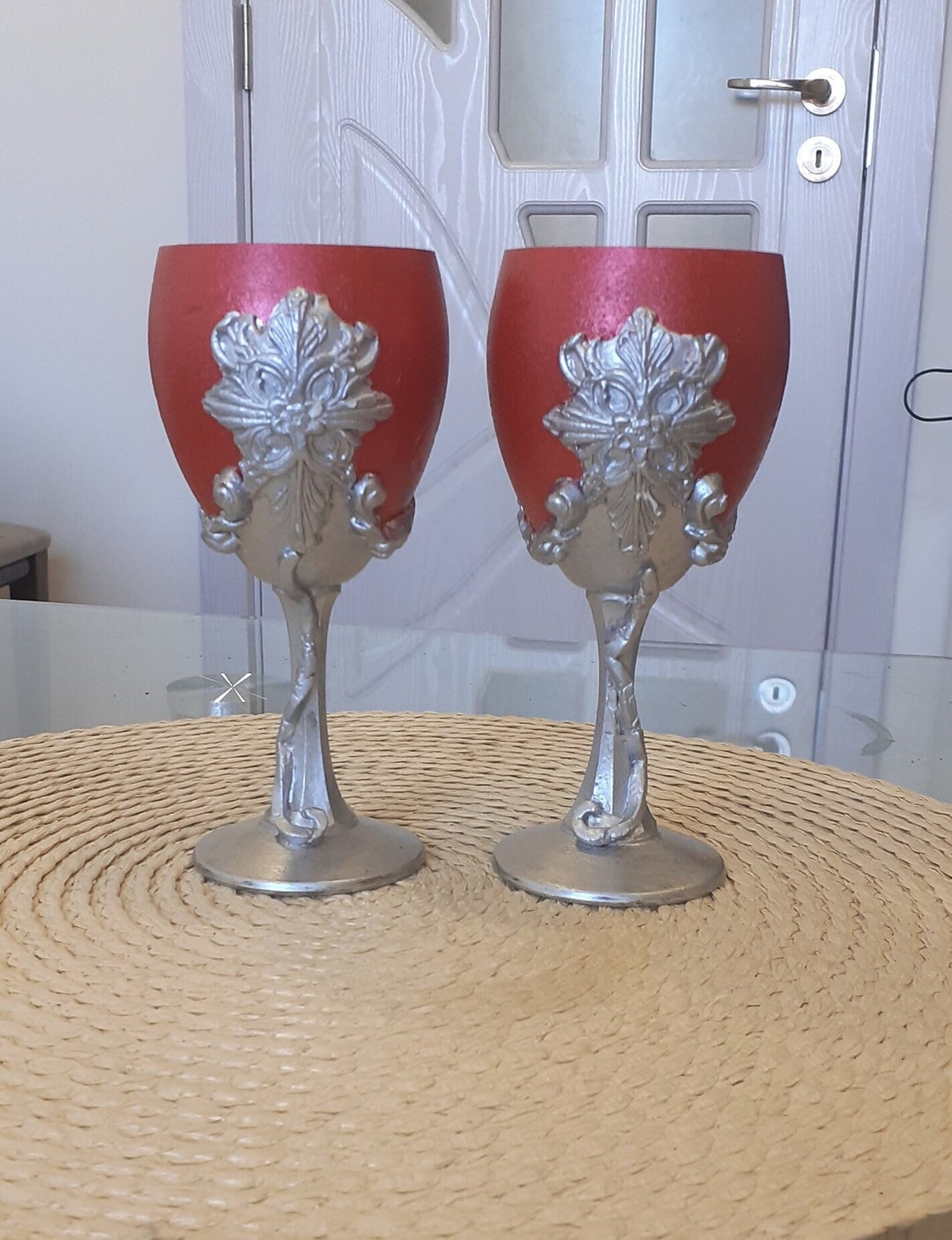 Resident Evil Village, 2 Wine Glasses, Dimitrescu Ladies Goblet, Hand ...