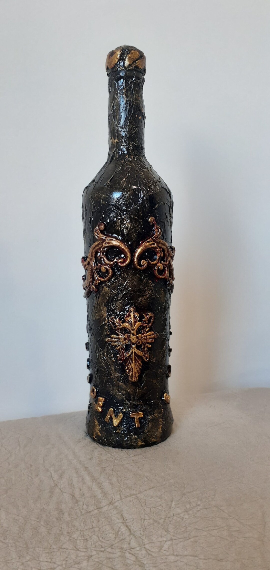 Resident Evil Village | Handmade Decoration | Decorated Wine Bottle ...