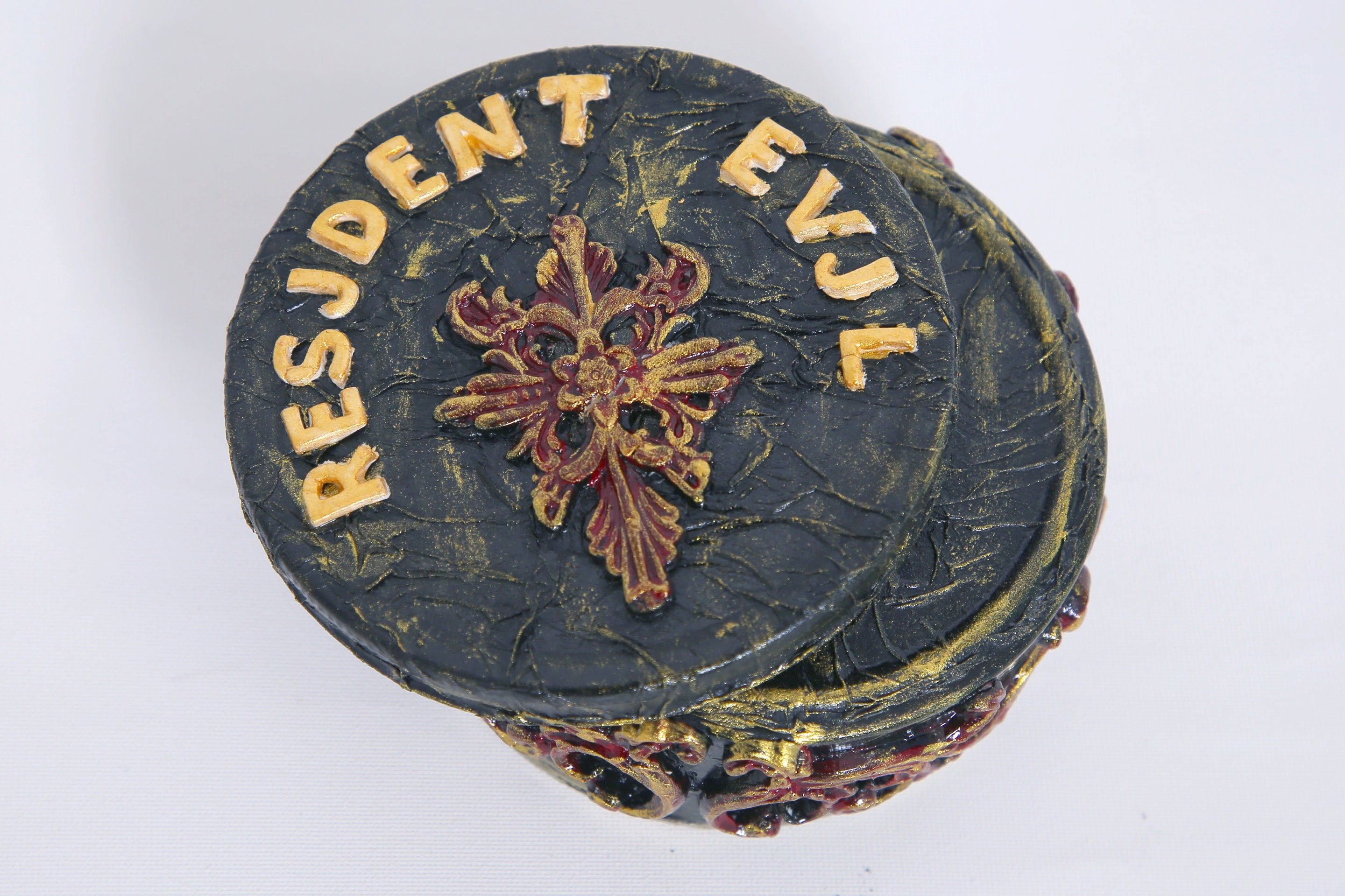 Resident Evil Village, Metal Box Hand Decorated, Memories, Handmade ...