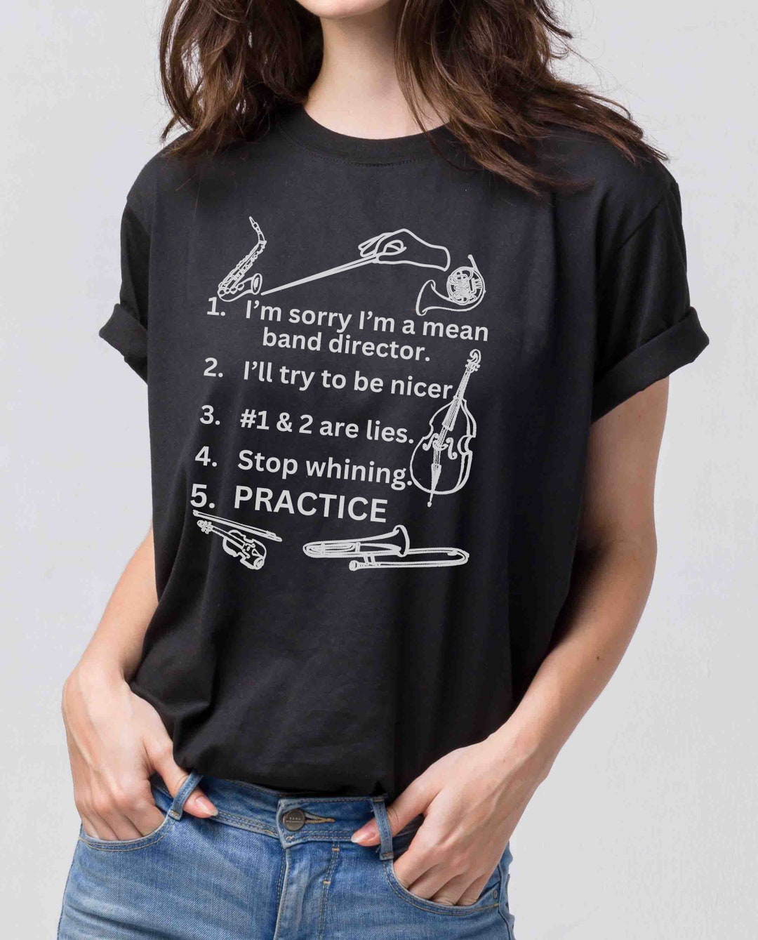 Mean Band Director Unisex Heavy Cotton Tee - Etsy