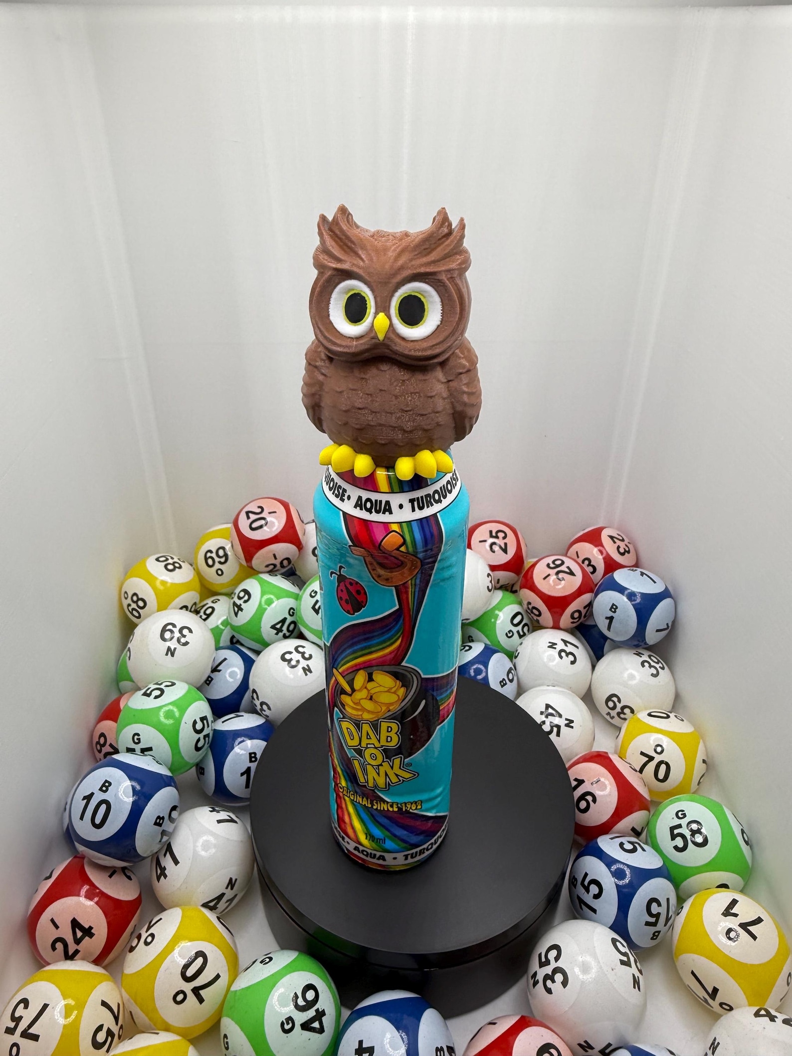 3D Printed Owl Bingo Dauber Topper Replacement Cap - Etsy