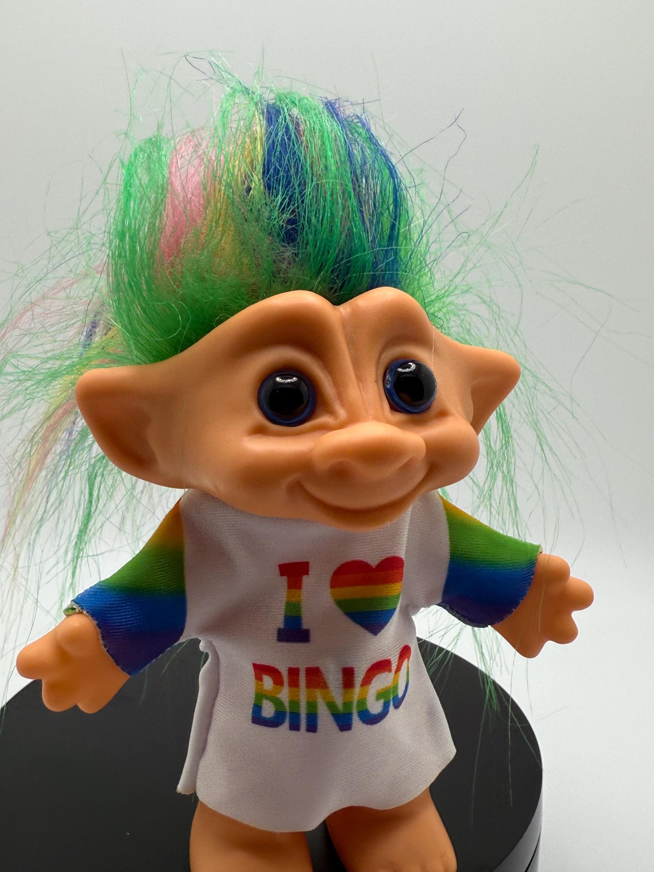 Lucky Bingo Treasure Trolls. I Love Bingo Troll - Etsy