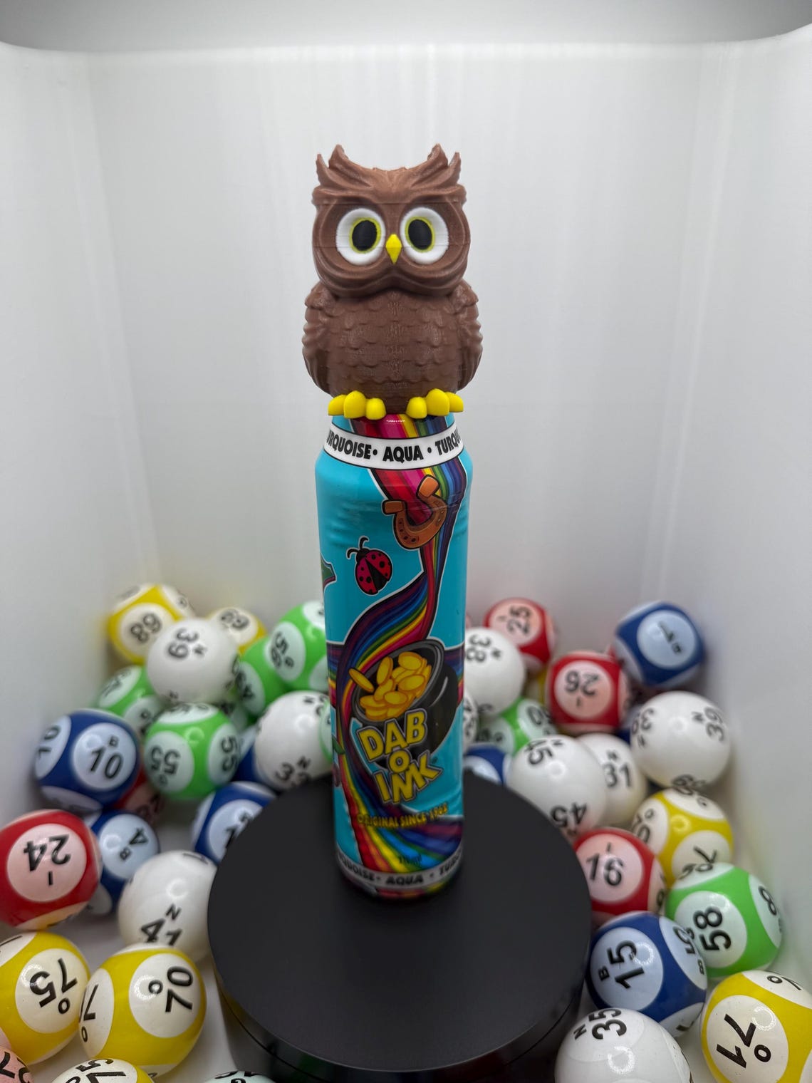 3D Printed Owl Bingo Dauber Topper Replacement Cap - Etsy