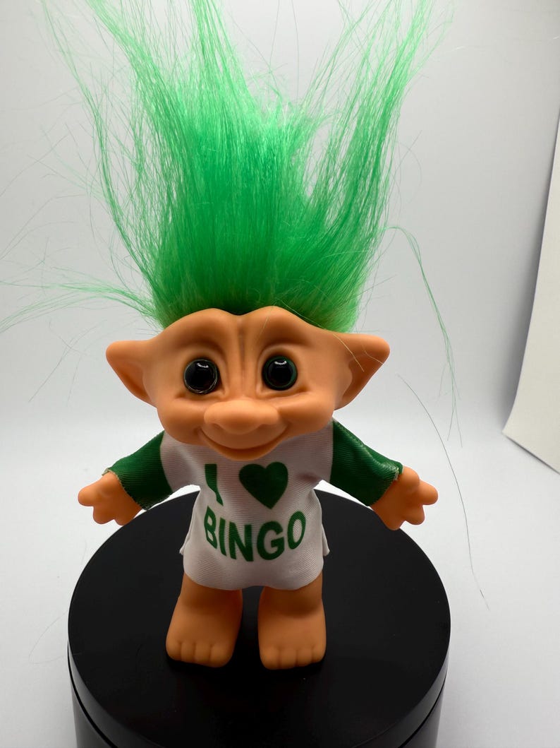 Lucky Bingo Treasure Trolls. I Love Bingo Troll - Etsy