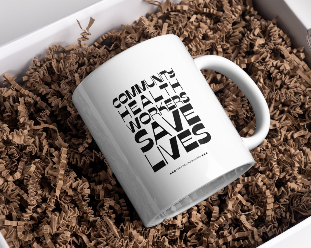 Chws Save Lives White Mug Community Health Worker Coffee Mug, Cute CHW ...