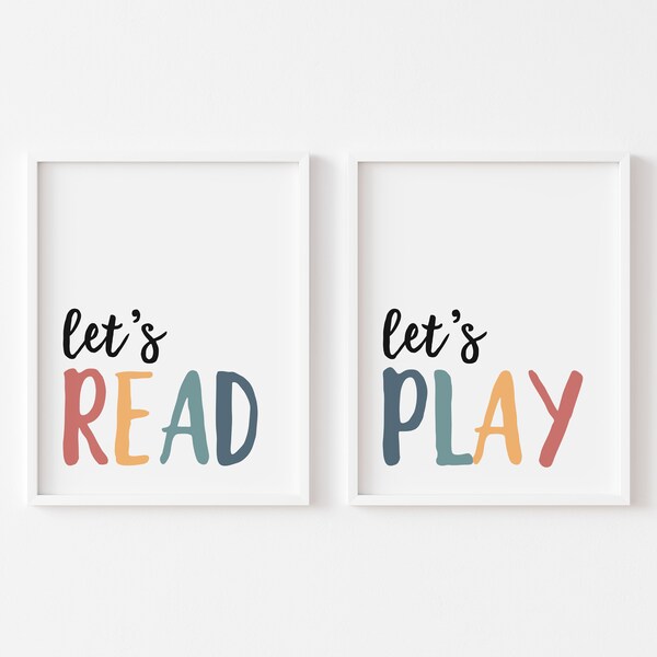 Lets Read Lets Play - Etsy