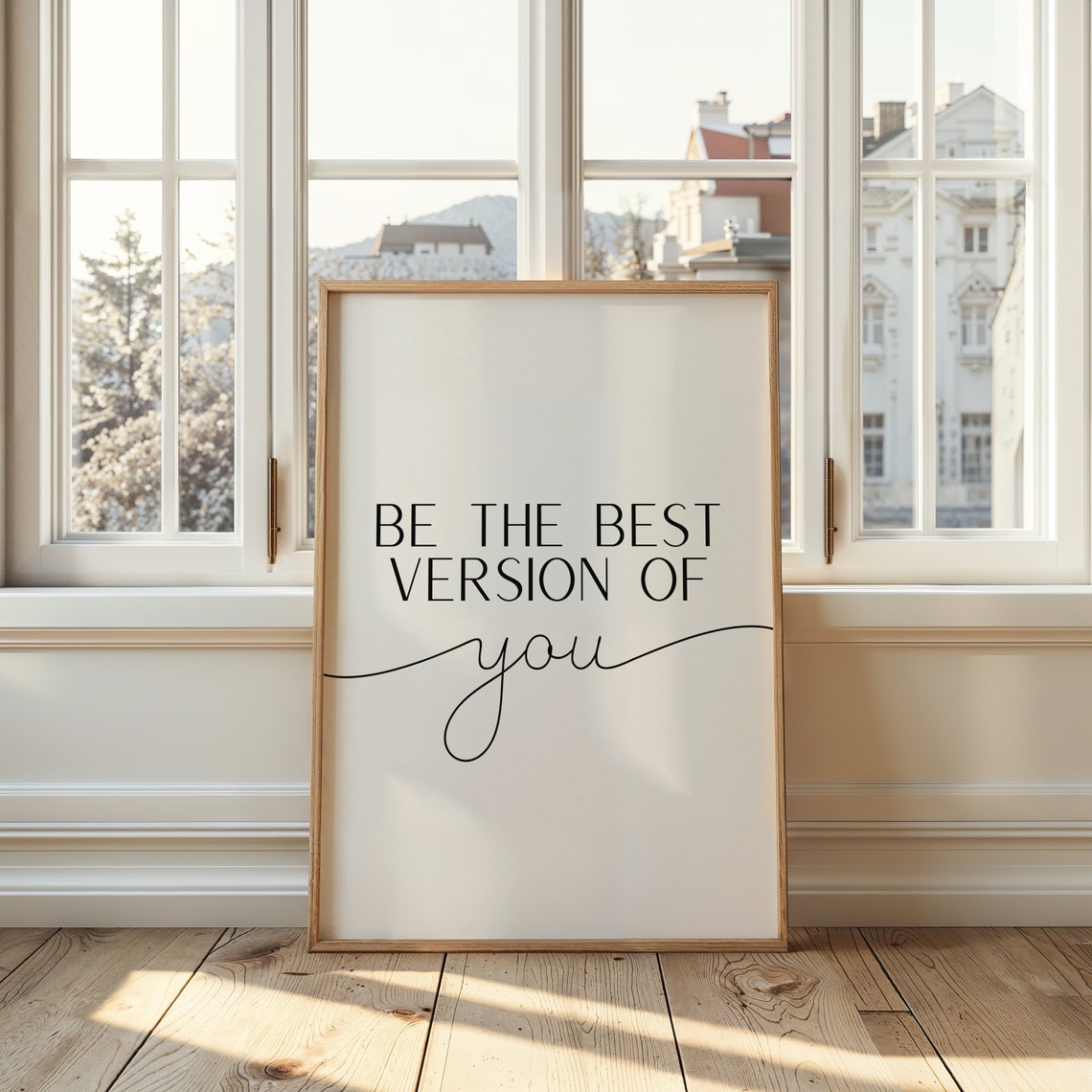 Be the Best Version of You, Self Motivational Poster, Printable Wall ...