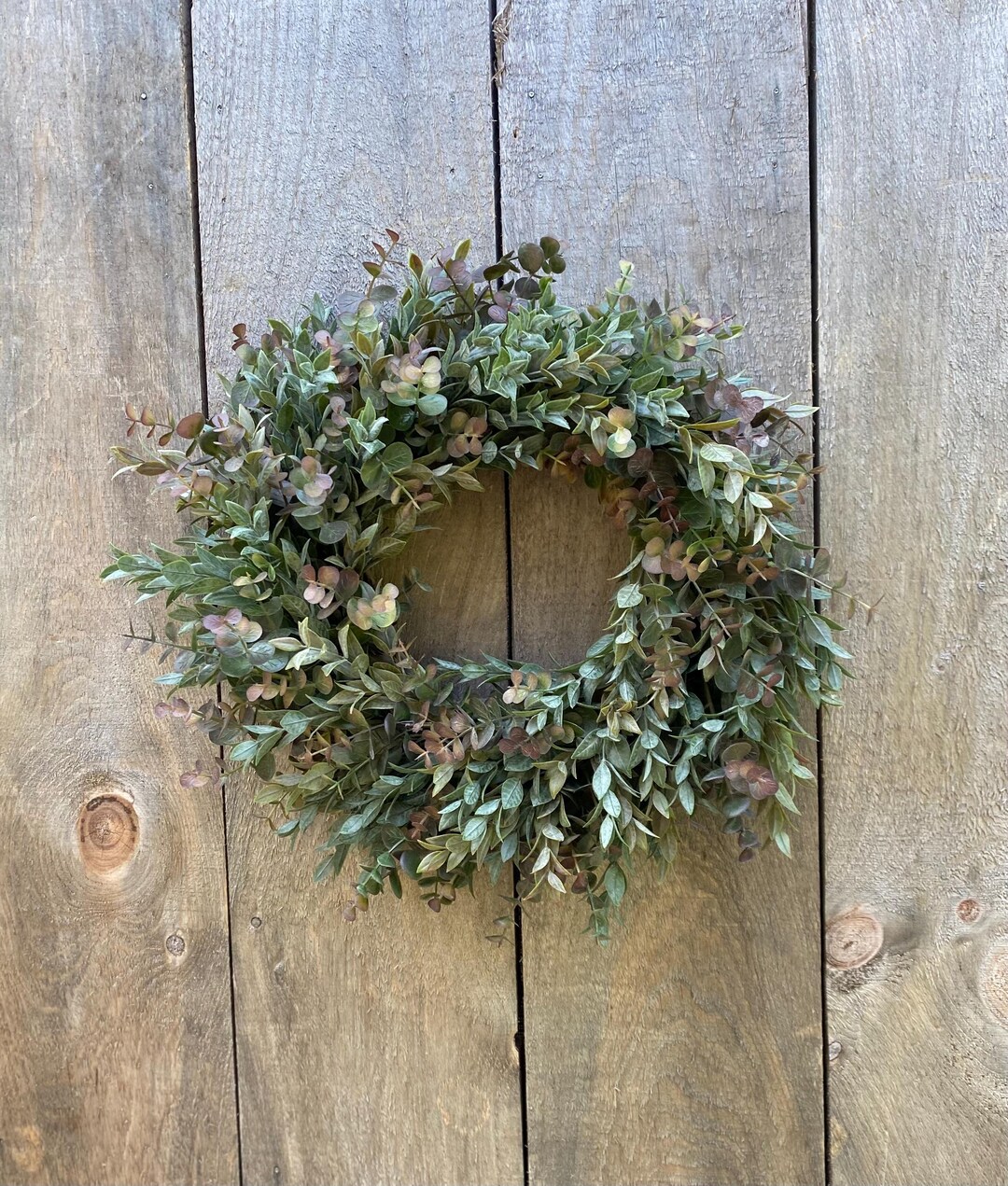 Eucalyptus and Ruscus Wreath for Fall, Ruscus Wreath for Fall Decor - Etsy