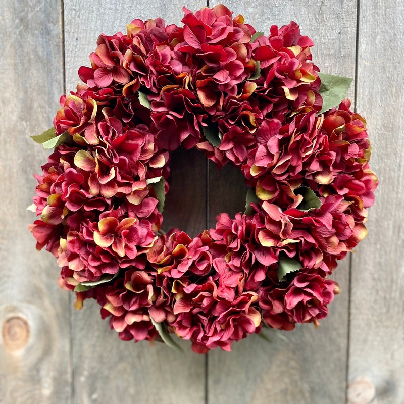 Hydrangea Wreaths - Etsy