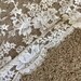 Vintage Pearl-edged Detachable Lace Train or Use as Lace Fabric - Etsy